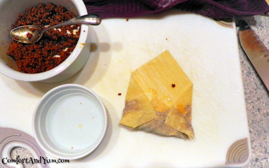 Taco Ravioli & Egg Rolls | Comfort & Yum